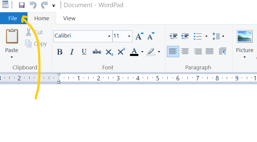 How to use WordPad | Digital Unite